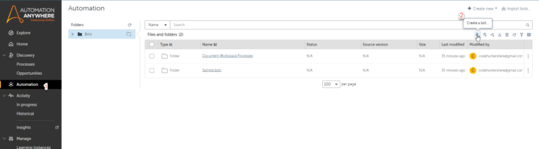 Setup environment to use Automation Anywhere A360 Community Edition ...